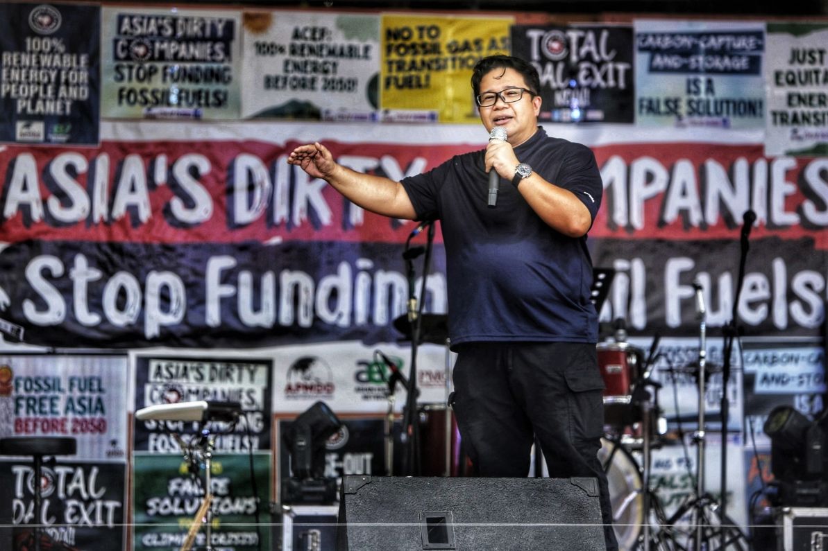 IAN RIVERA, Philippine Movement for Climate Justice.